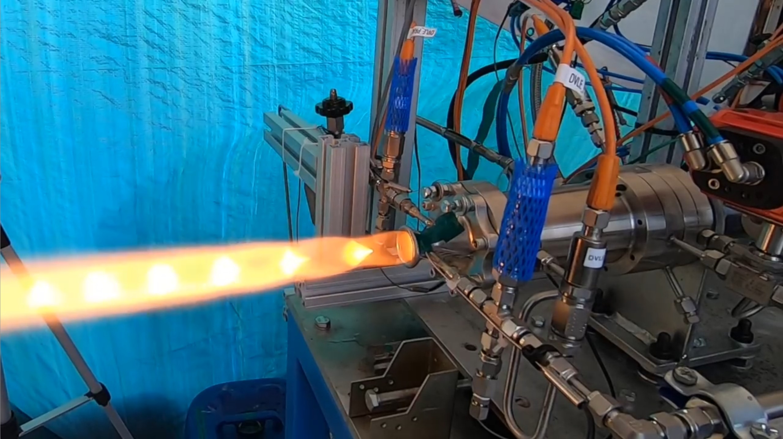 Rocket engine with Hydrogen Peroxide closed-cycle cooled nozzle being ...